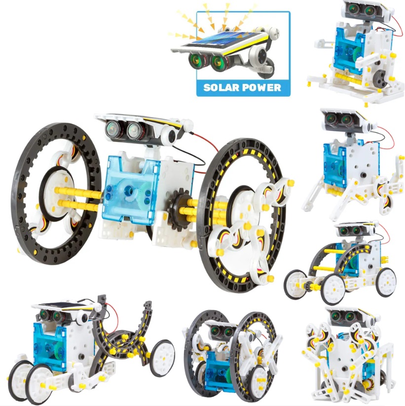 14 in 1 Educational Solar Robot Kit - Toy Sense