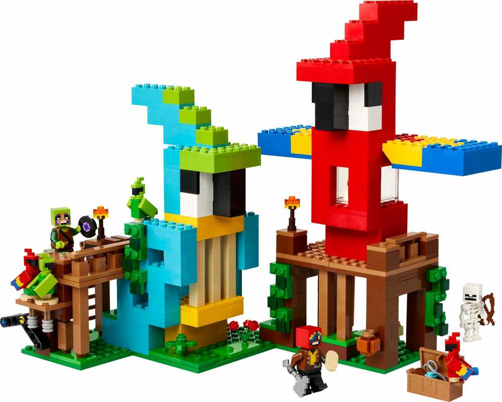 Minecraft: The Parrot Houses - Toy Sense
