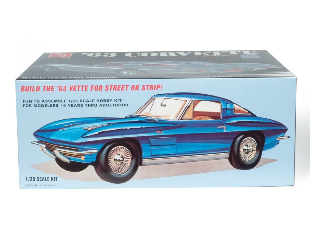 1963 Chevy Corvette Sting Ray Model Kit - Toy Sense