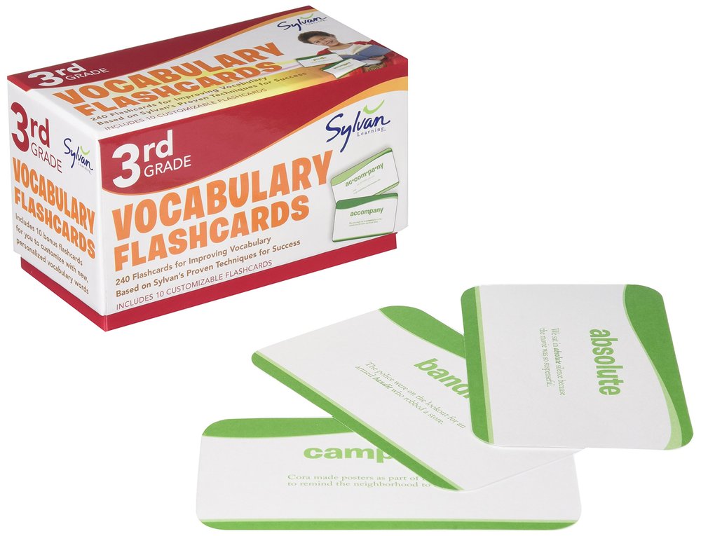 3rd Grade Vocabulary Flashcards - Toy Sense