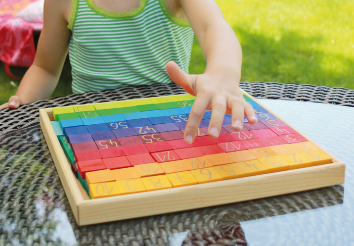 Counting With Colours Learning Block Set - Toy Sense