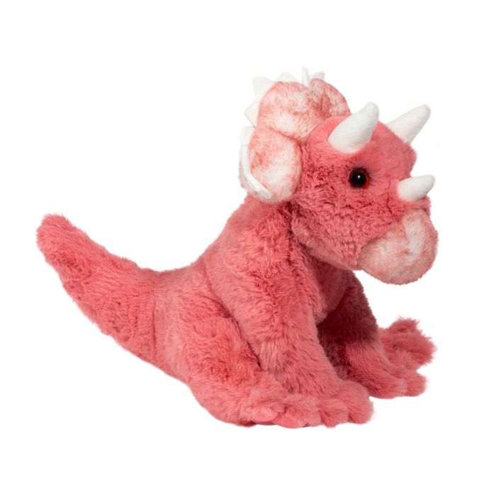 Pink dinosaur figures store