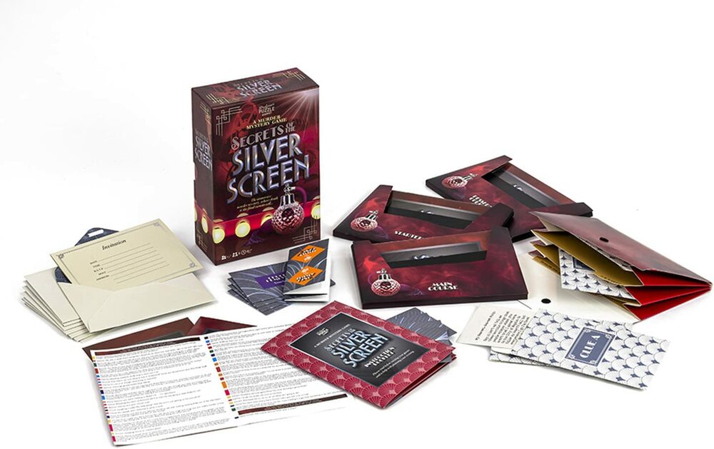 A Murder Mystery Game - Secrets of the Silver Screen - Toy Sense