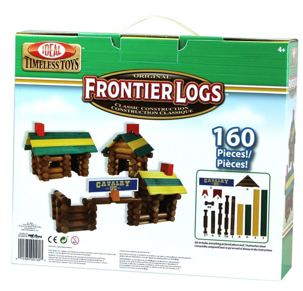 Frontier Logs - 160 Piece Set - Toy Sense