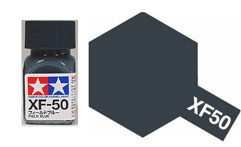 Flat Field Blue - XF-50 - Tamiya Color Enamel Paint. - Toy Sense