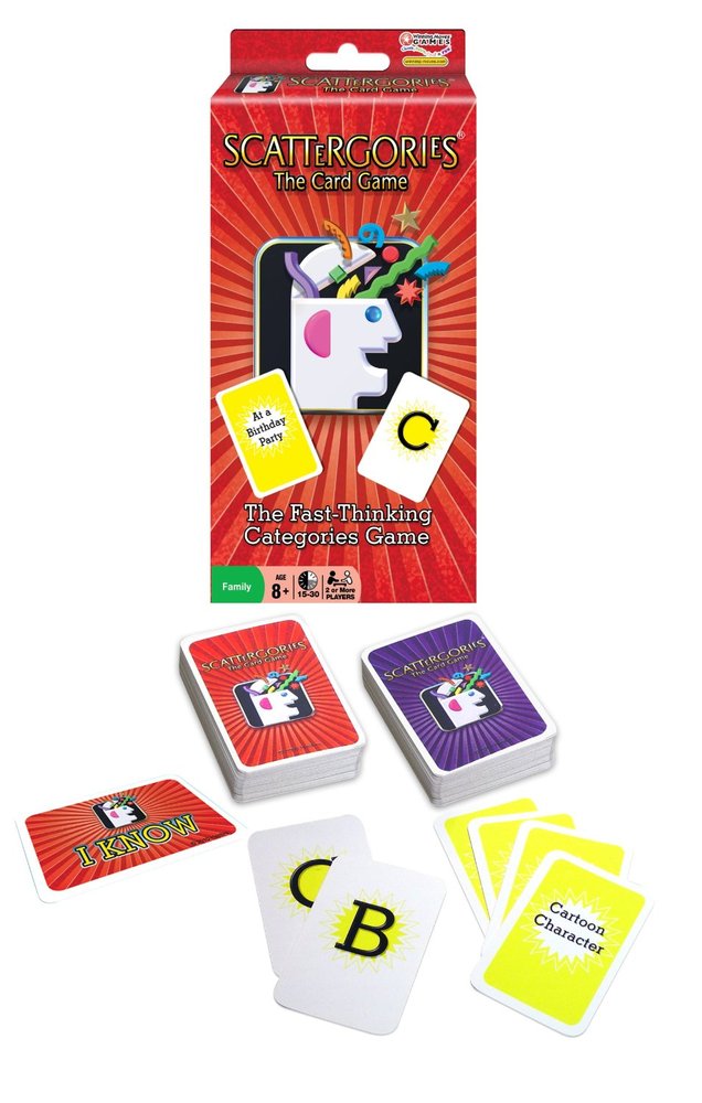 Scattergories Card Game - Toy Sense