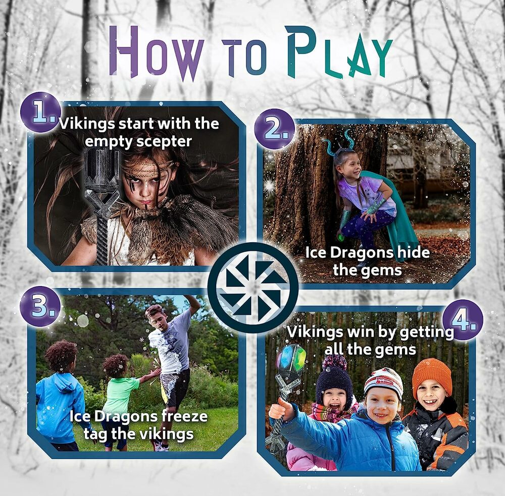 Vikings of the Northern Lights Freeze Tag Game - Toy Sense