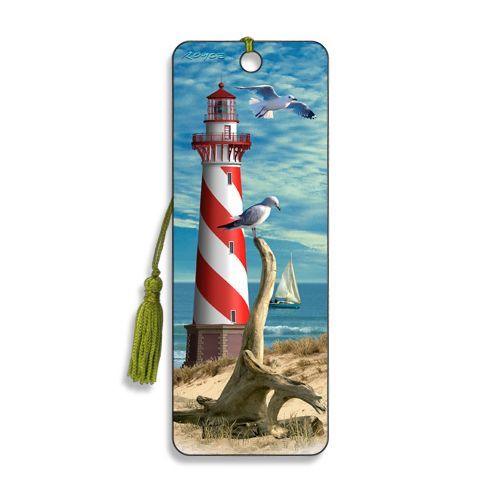 Lighthouse - 3D Bookmark - Toy Sense