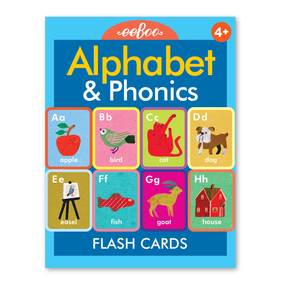 Alphabet and Phonics Flash Cards - Toy Sense