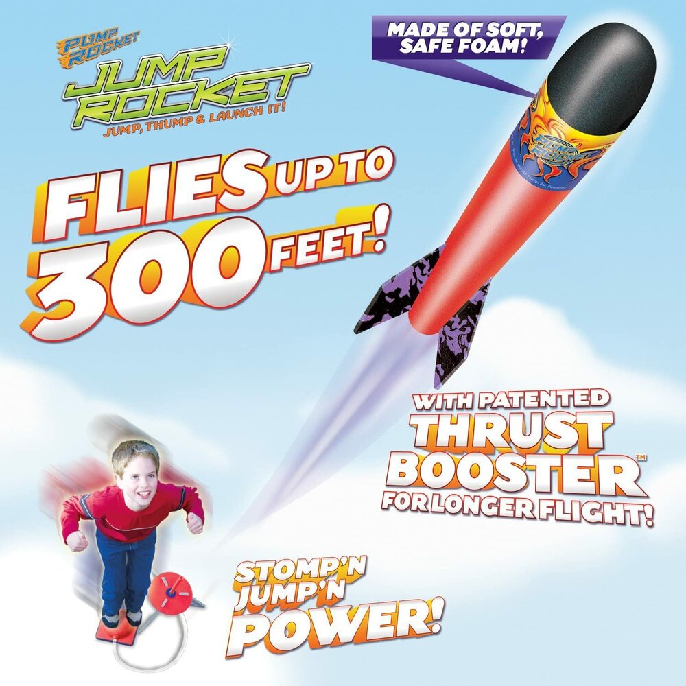 Jump Rocket with Thrust Booster - Toy Sense