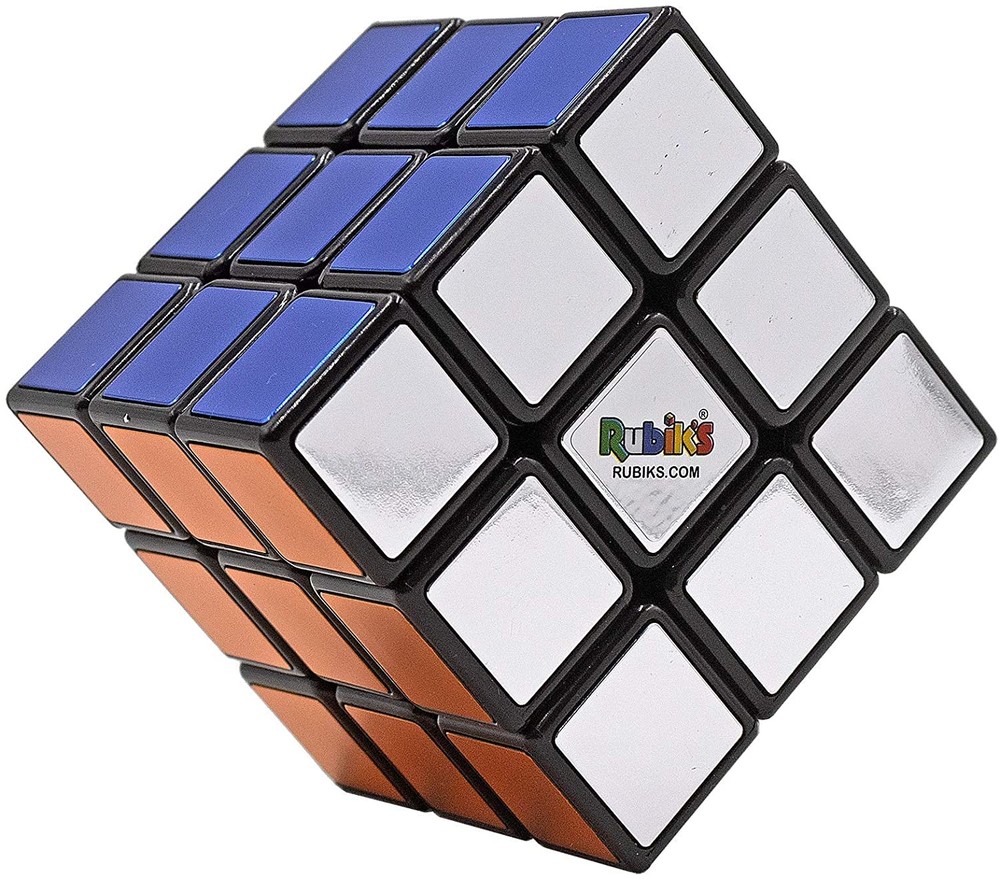 Rubik's Metallic 3x3 40th Anniversary Cube - Toy Sense