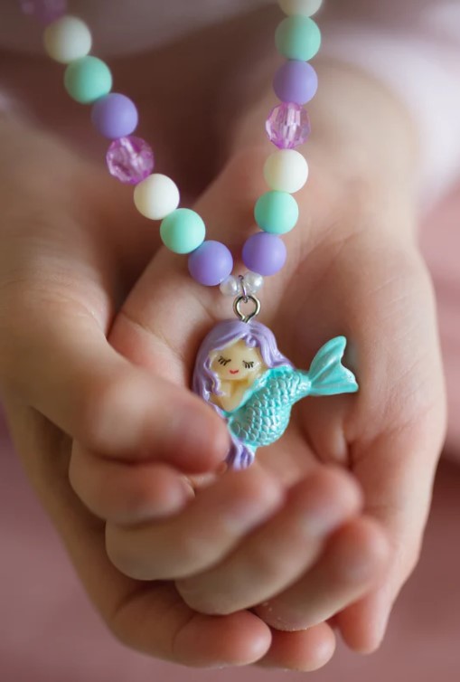 Matte Mermaid Necklace - Toy Sense
