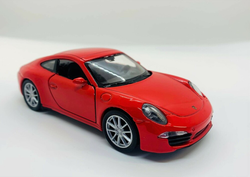 Diecast Pull Back Porsche 911 Carrera S Assorted Toy Sense