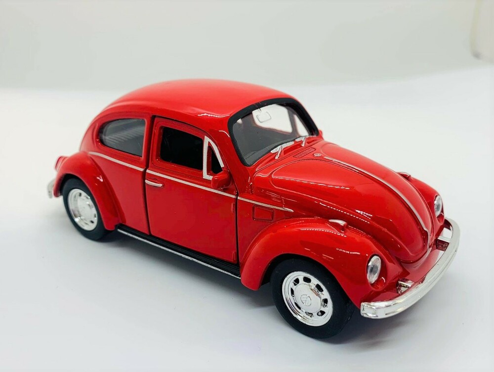 Diecast Pull-Back VW Classic Beetle - Assorted. - Toy Sense