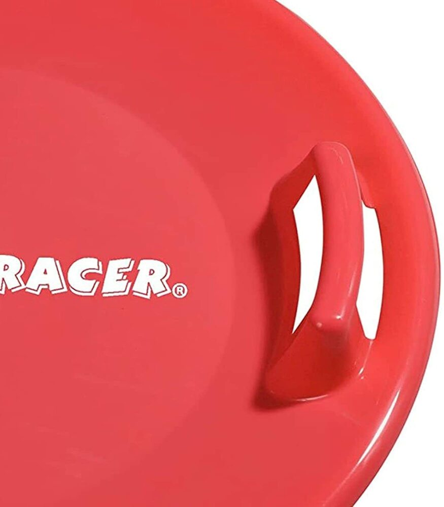 Downhill Pro Saucer Disc Sled - Red. - Toy Sense