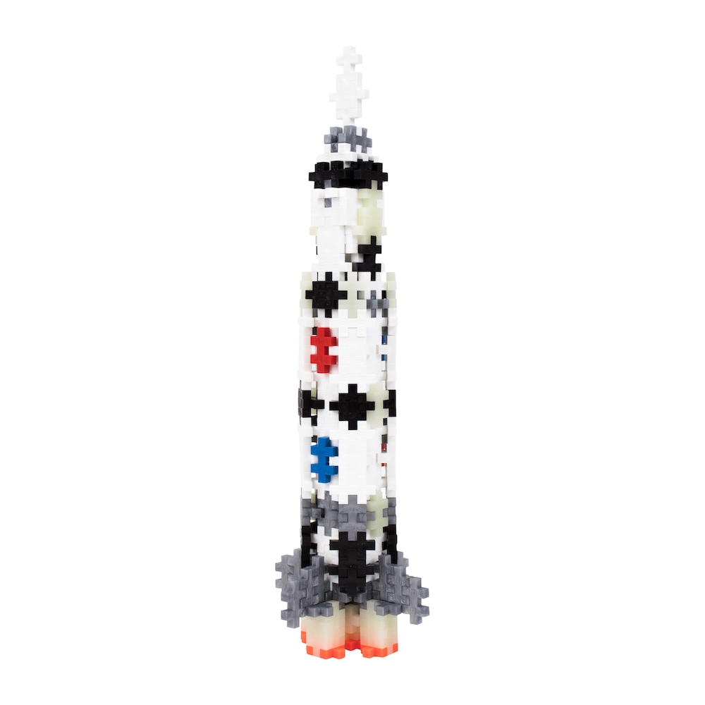 Plus Plus - Space Tube: Saturn V Rocket - Toy Sense