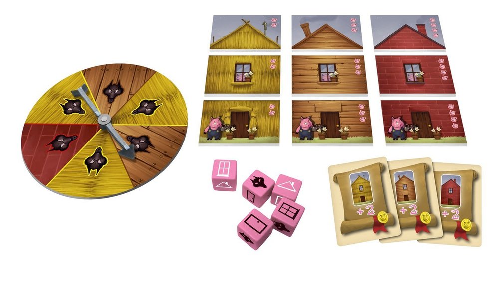 Tales & Games: The Three Little Pigs Board Game . - Toy Sense