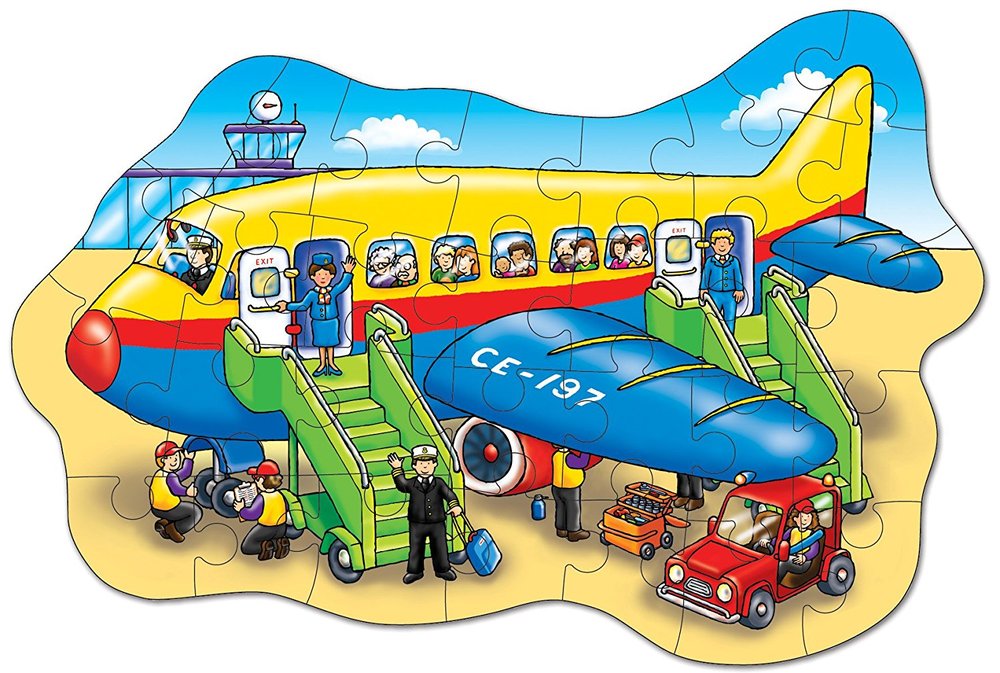 Big Aeroplane Floor Puzzle - Toy Sense
