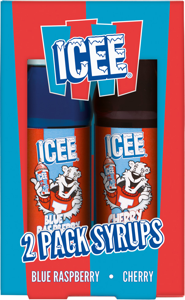 ICEE 2 Pack Blue Raspberry and Cherry Refill . - Toy Sense
