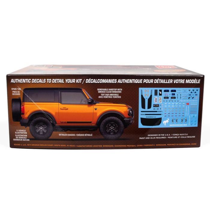 2021 Ford Bronco First Edition Plastic Model Kit - Toy Sense