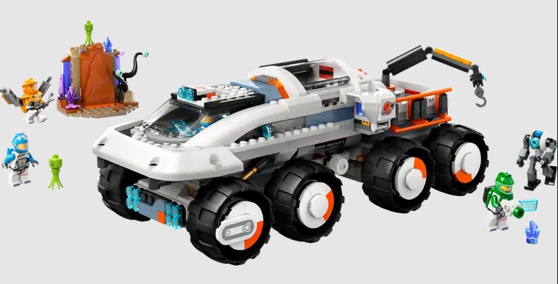 City: Space - Command Rover and Crane Loader - Retired - Toy Sense