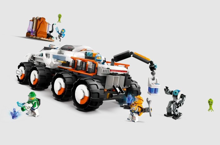 City: Space - Command Rover and Crane Loader - Retired - Toy Sense