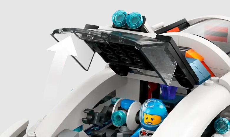 City: Space - Command Rover and Crane Loader - Retired - Toy Sense