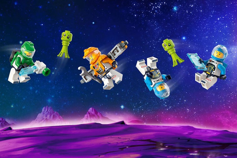 City: Space - Command Rover and Crane Loader - Retired - Toy Sense