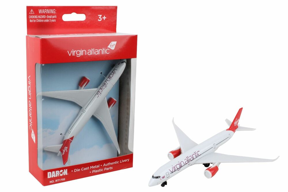 Virgin Atlantic Single Diecast Aircraft Toy Sense