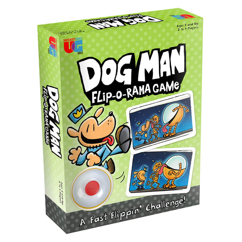 Dog Man Flip-O-Rama Game - Toy Sense