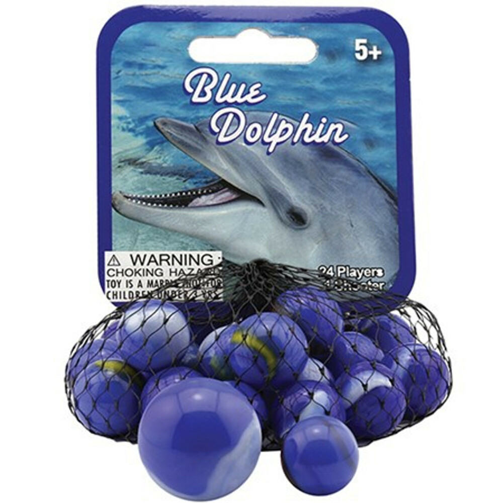 Mega Marbles - Blue Dolphin - Toy Sense