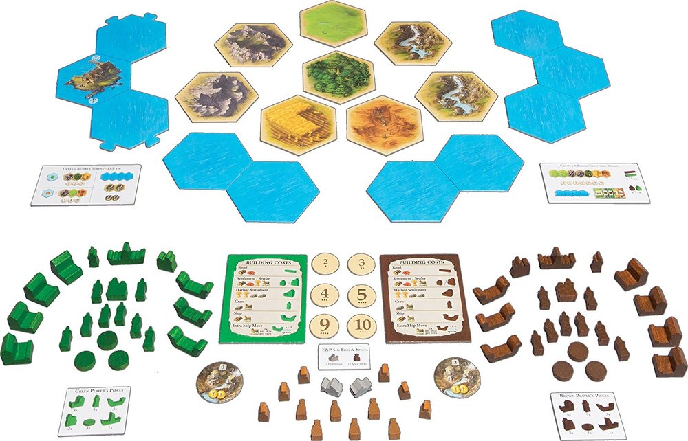 Catan 5-6 Player Extension: Explorers & Pirates - Toy Sense