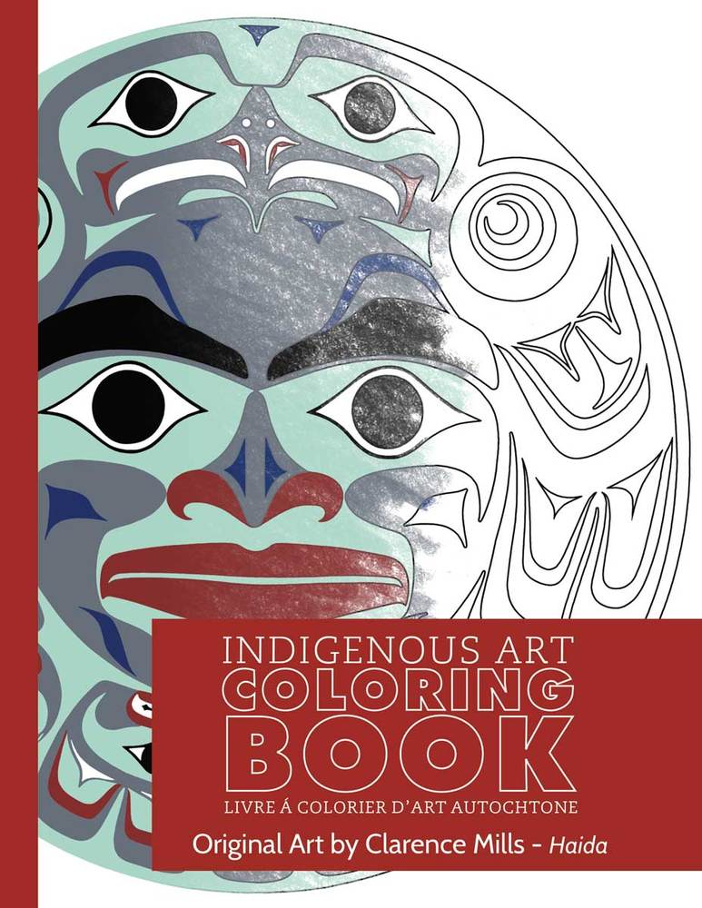 Clarence Mills - Haida Colouring Book. - Toy Sense