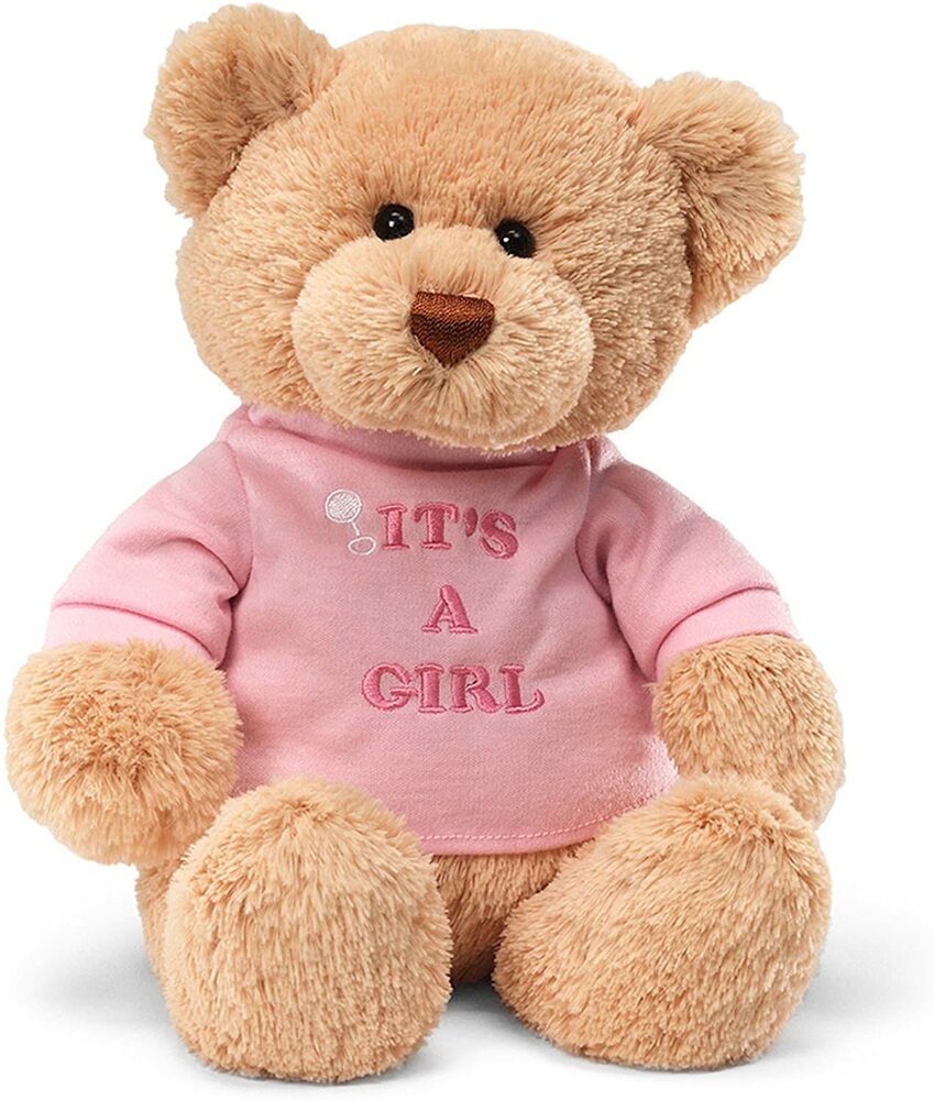 It s a Girl Teddy Bear Toy Sense