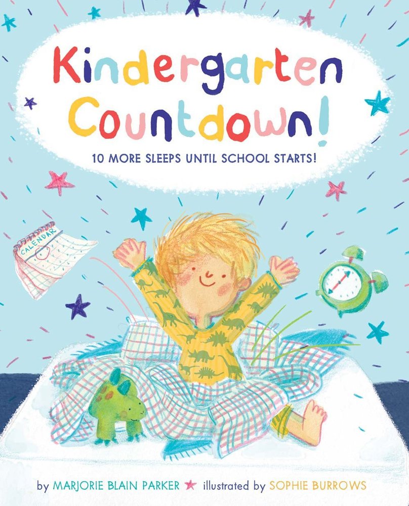 Kindergarten Countdown 10 More Sleeps Until School Starts Toy Sense
