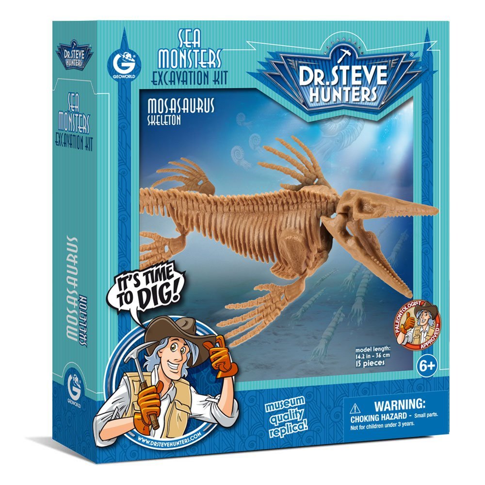 Sea Monsters Excavation Kit - Mosasaurus - Toy Sense Sea Monsters Excavation Kit - Mosasaurus - Toy Sense