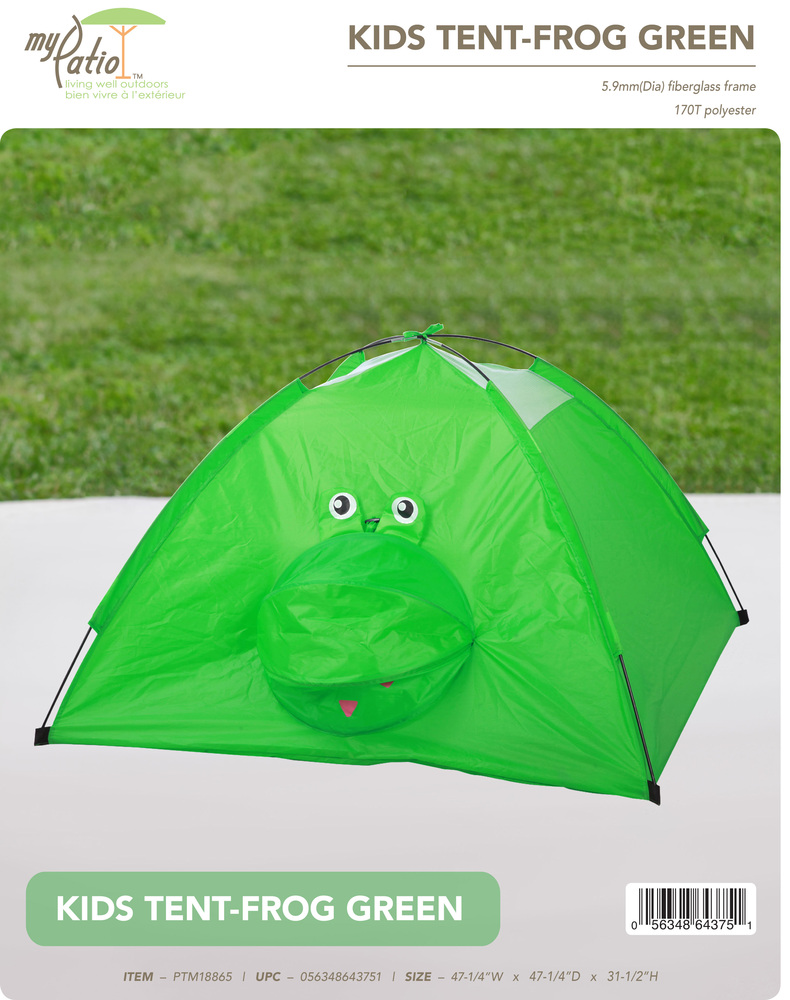 Green Frog Tent - Toy Sense