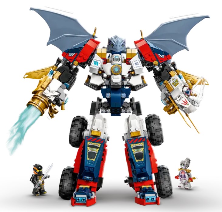 Ninjago: Dragons Rising - Zane's Ultra Combiner Mech - Toy Sense