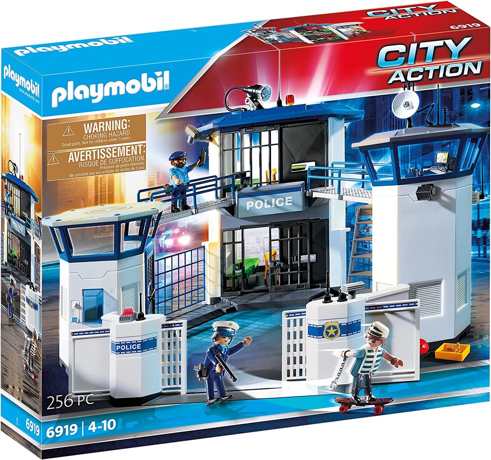 City Action: Police Headquarters with Prison. - Toy Sense