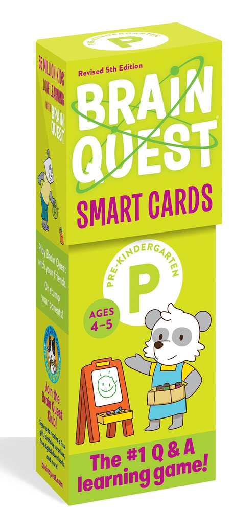 Brain Quest: Smart Cards Pre-Kindergarten - Toy Sense