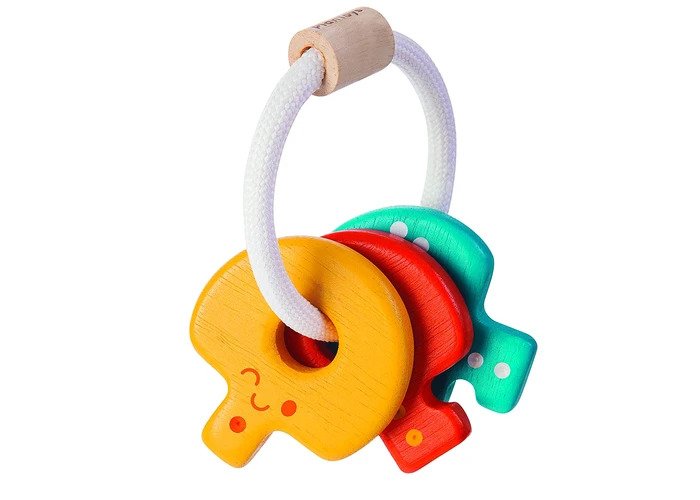 Baby Key Rattle - Plan Toys - Toy Sense