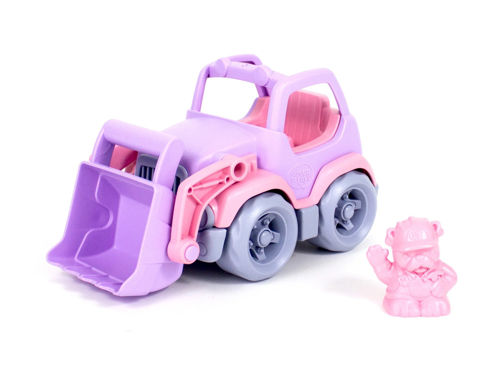 Purple/Pink Scooper Excavator - Toy Sense