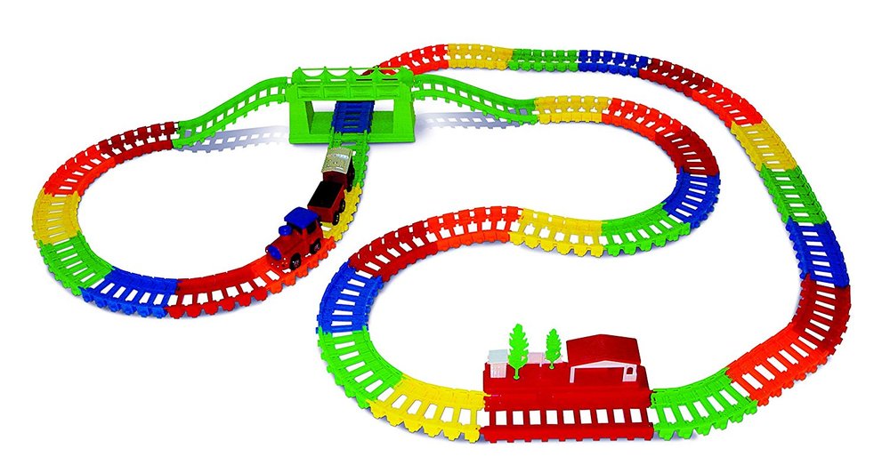 Neo Tracks Train Series - 141 Piece Set - Toy Sense